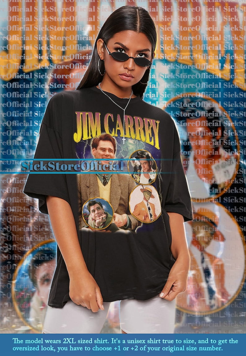 Jim Carrey Comedian Shirt, JIM CARREY Shirt, The Truman Show Tees, Jim ...
