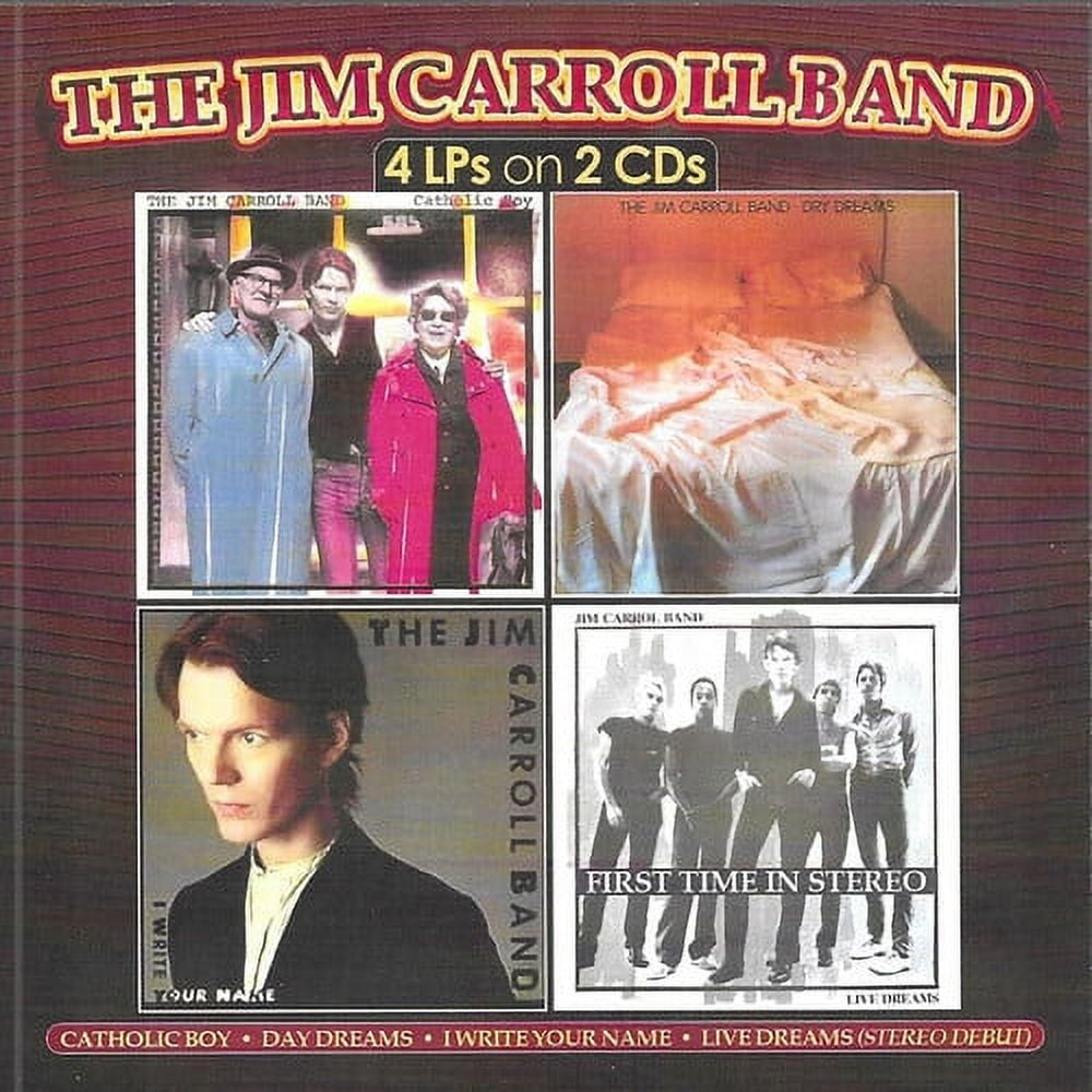 Jim Carroll Band - 4 Lps On 2 Cds (Catholic Boy / Day Dreams / I Write ...