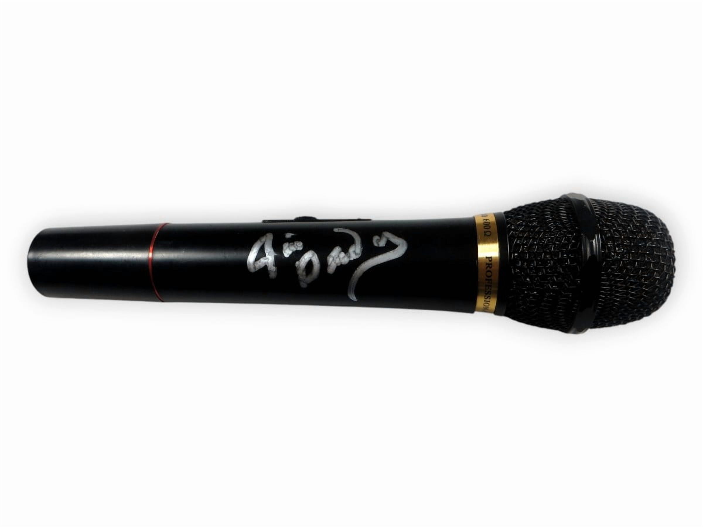 Jim "Dandy" Mangrum Signed Autographed Microphone Black Oak Arkansas ...
