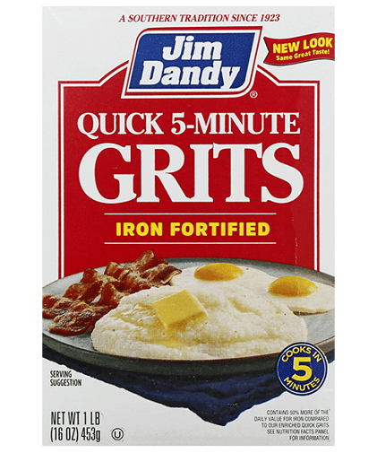Jim Dandy Quick 5 Minute Grits Iron Fortified - Walmart.com