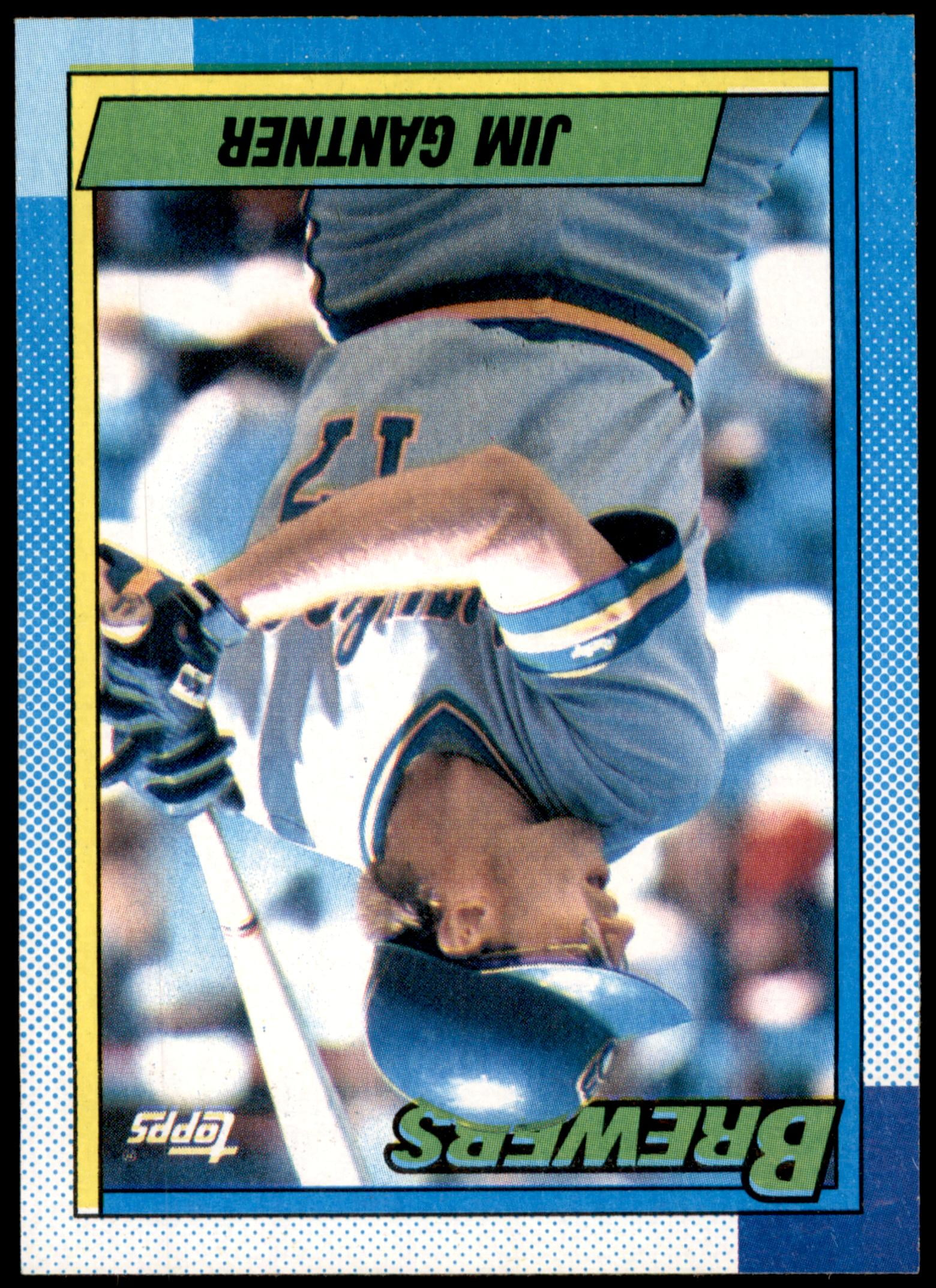 Jim Gantner #417 1990 Topps - Walmart.com Jim Gantner #417 1990 Topps - Walmart.com