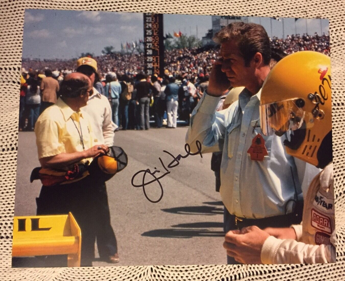 Jim Hall Signed 8 X 10 Photo Indy 500 Chaparral Cars Auto Racing ...