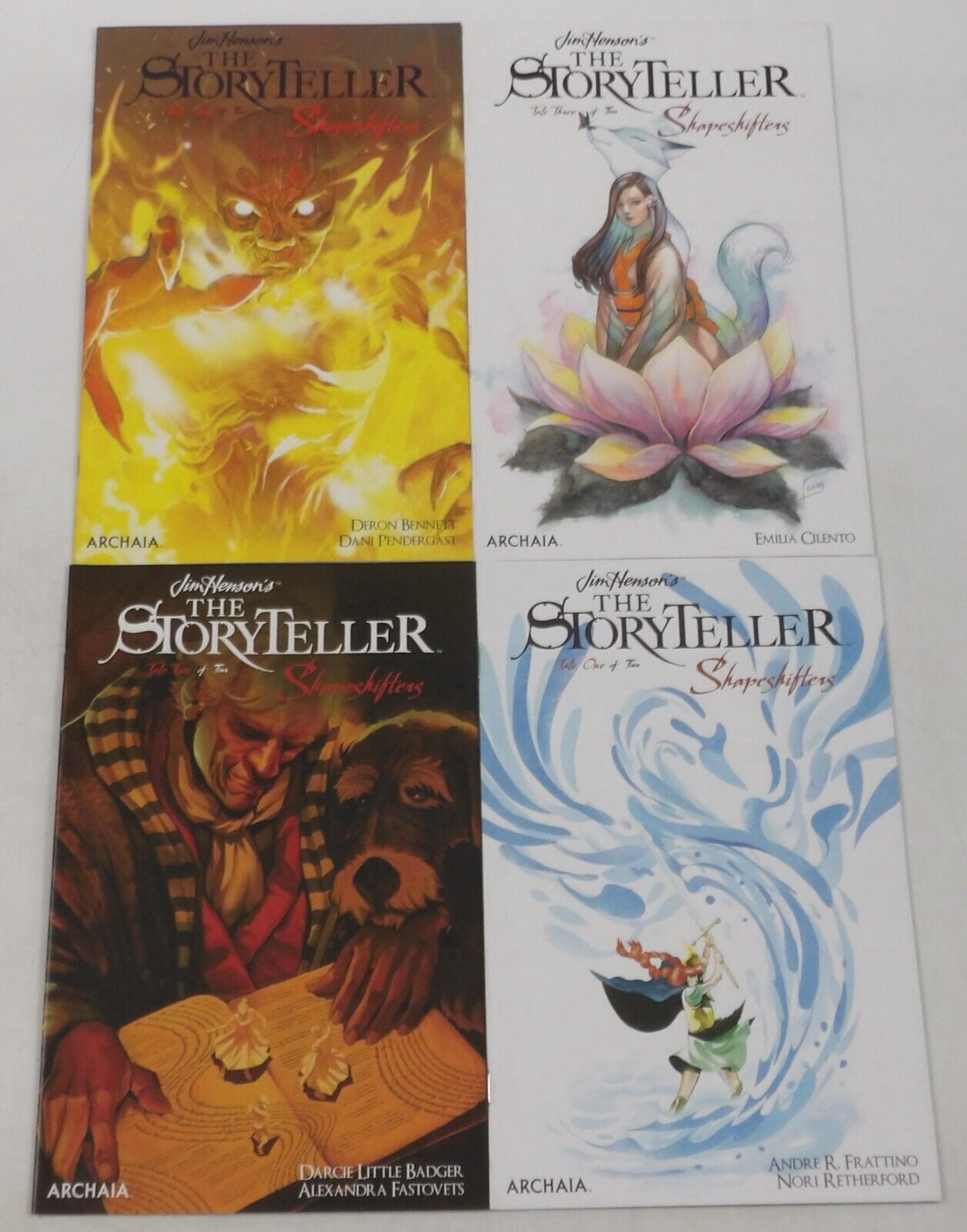 Jim Henson's the Storyteller: Shapeshifters #1-4 VF/NM complete series ...