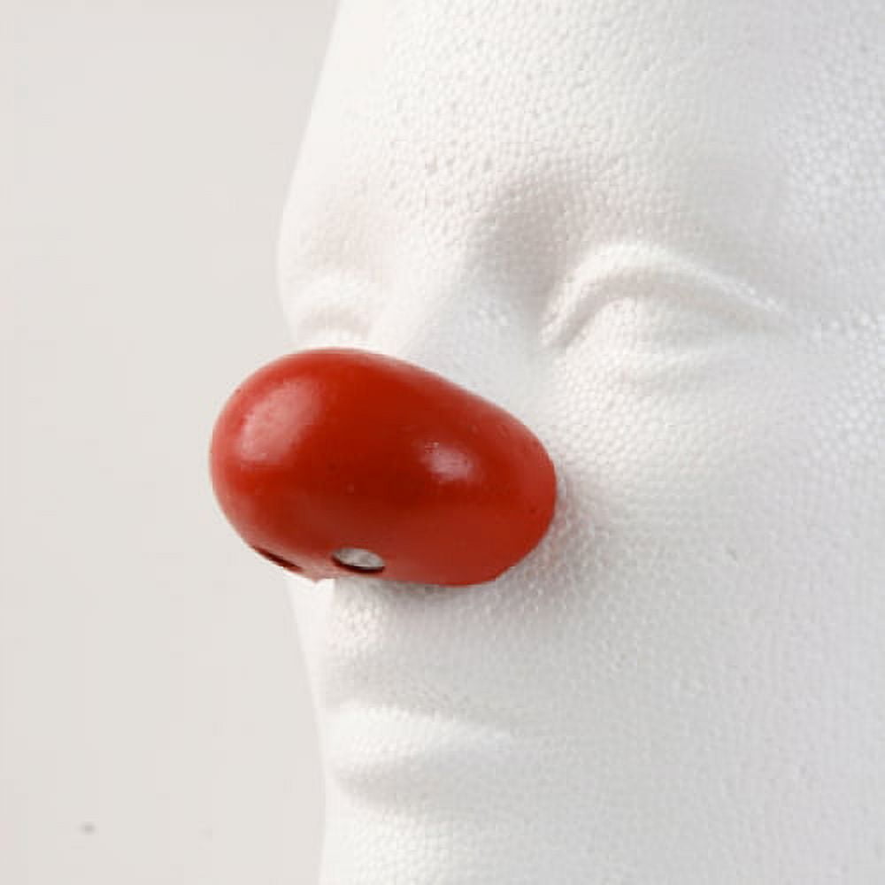 Jim Howle Clown Noses - Style 1B (Oval, 1 7/8" wide) - Walmart.com