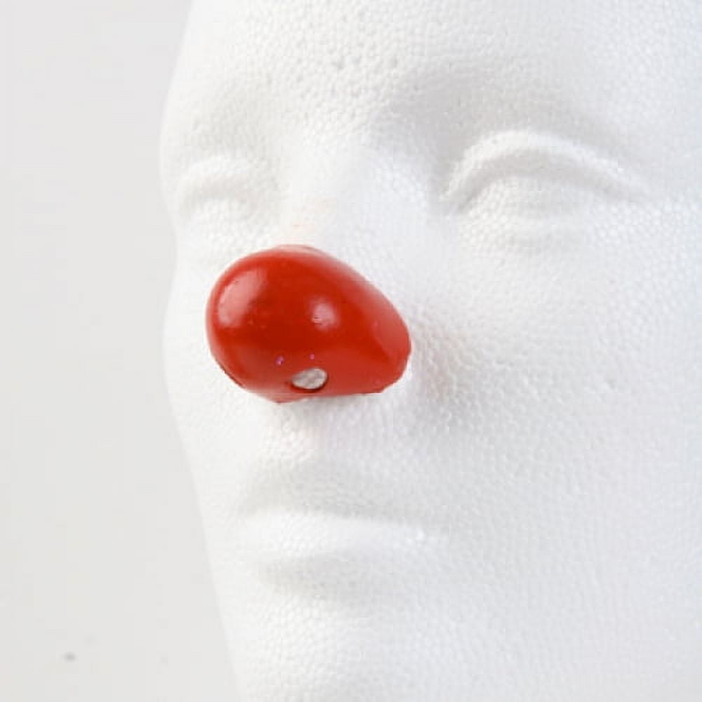 Jim Howle Clown Noses - Style 5C (Round, 1 1/8" wide) - Walmart.com