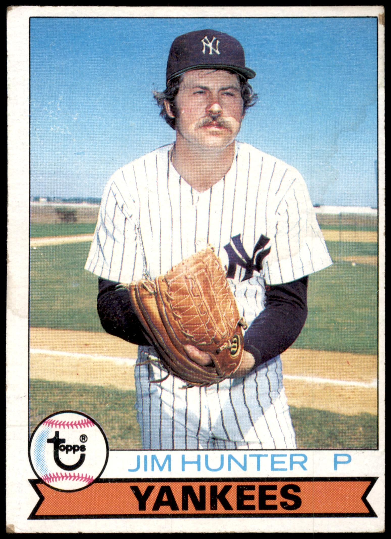 Jim Hunter #6 1979 Topps Burger King New York Yankees - Walmart.com