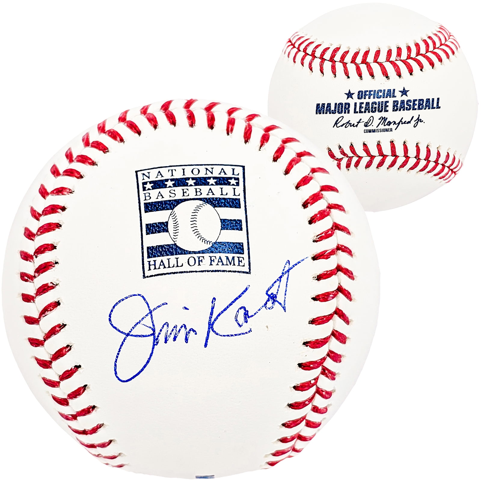 Jim Kaat Autographed Official Hall Of Fame HOF Logo Baseball New York ...