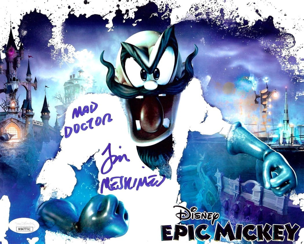 Jim Meskimen Signed Autographed 8X10 Photo Epic Mickey "Mad Doctor" JSA A - Walmart.com