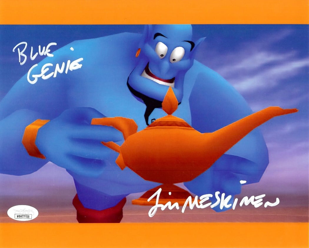 Jim Meskimen Signed Autographed 8X10 Photo Kingdom Hearts "Blue Genie ...