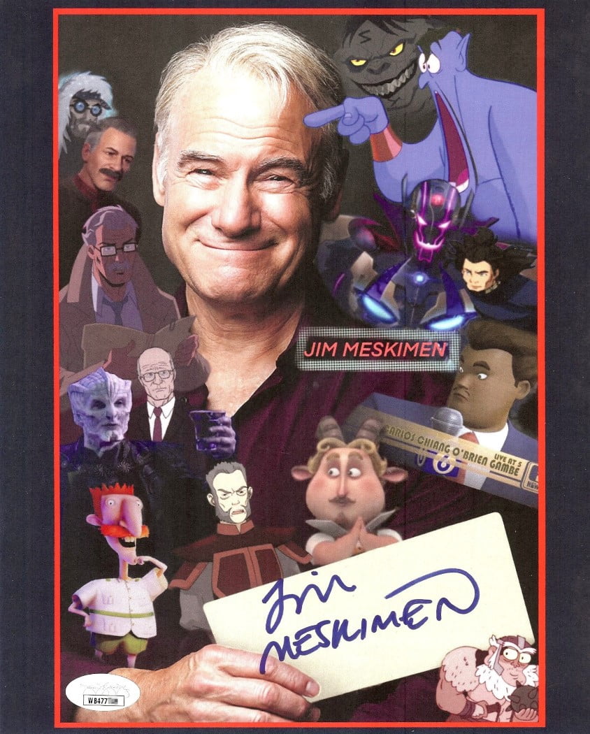 Jim Meskimen Signed Autographed 8X10 Photo TV Video Game Voice Actor ...