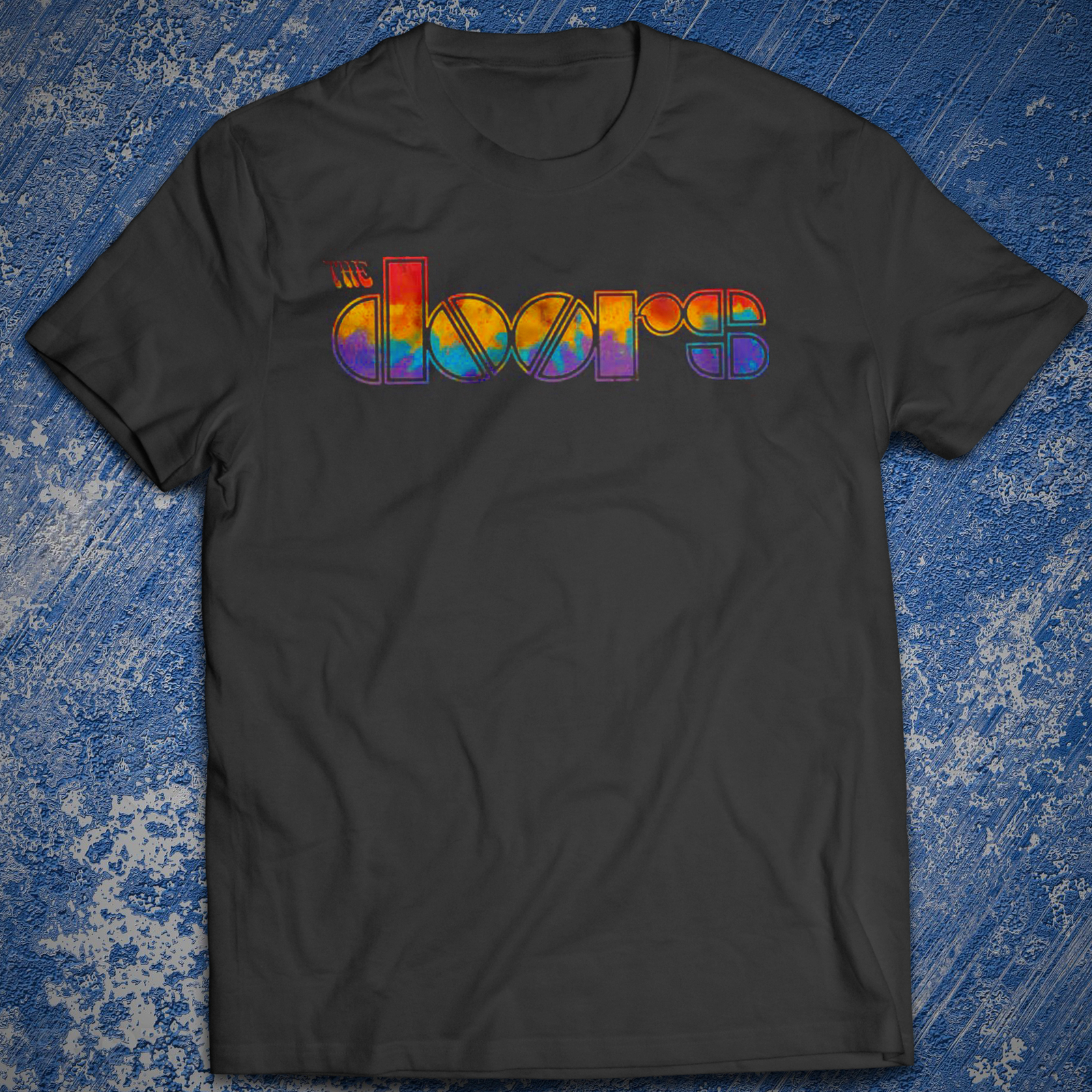 Jim Morrison Ray Manzarek The Doors Rainbow T-Shirt Strange Days L.A ...