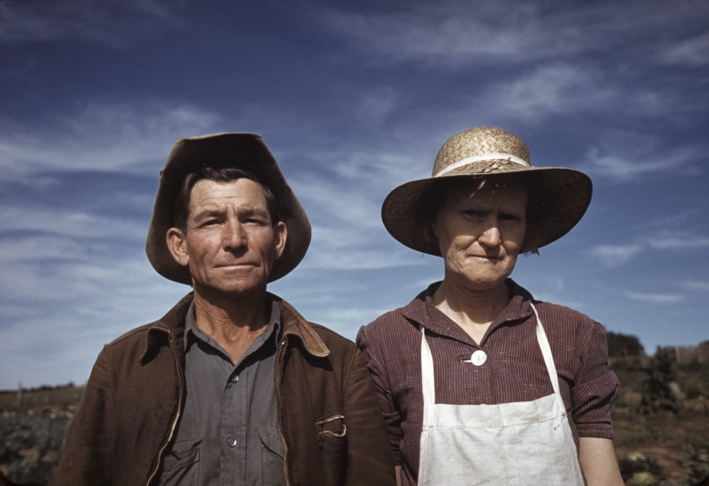 Jim Norris And Wife Homesteaders In Pie Town New Mexico. Oct. 1940 ...