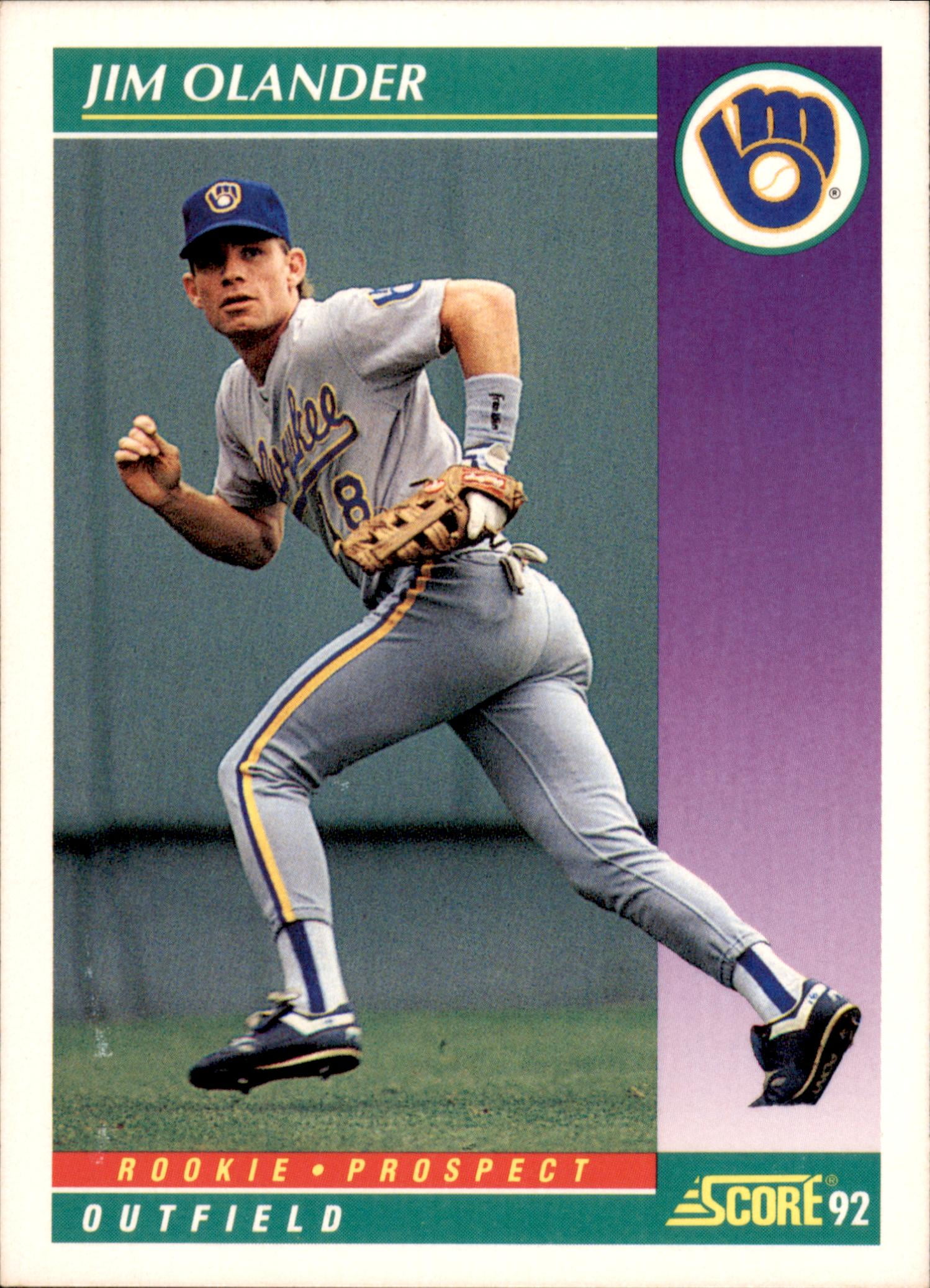 Jim Olander #839 1992 Score - Walmart.com