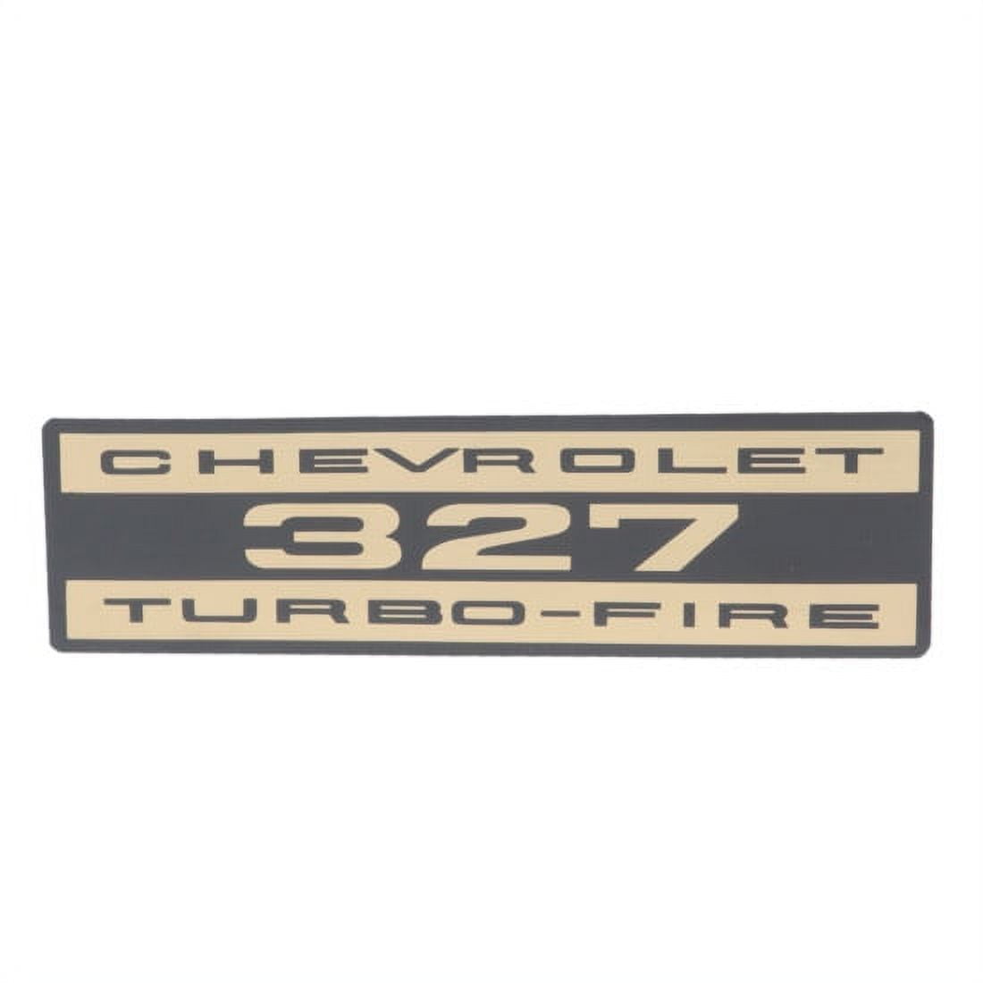 Jim Osborn DC0063 Chevrolet 327 Turbo Fire Decal - Walmart.com