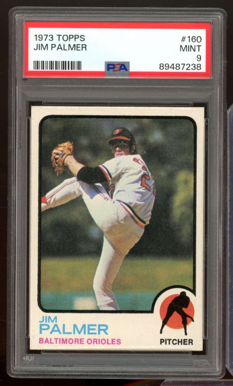 Jim Palmer Card 1973 Topps #160 PSA 9 - Walmart.com