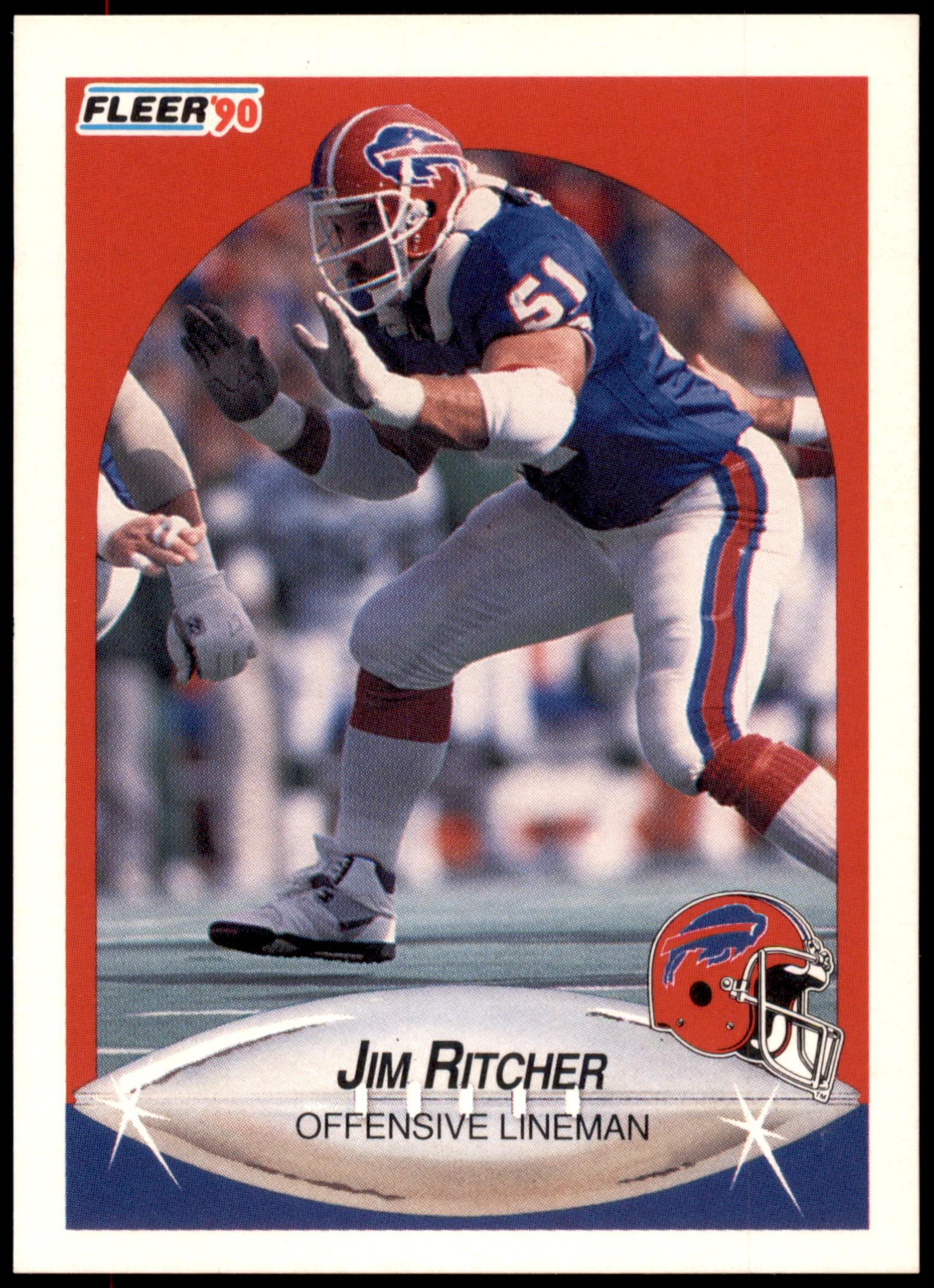 Jim Ritcher #120 1990 Fleer - Walmart.com