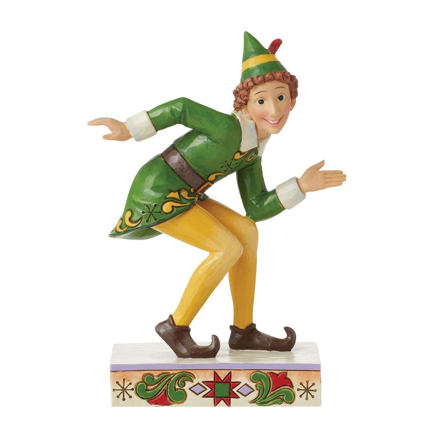 Jim Shore Buddy Elf in Crouching Pose Figurine - Walmart.com