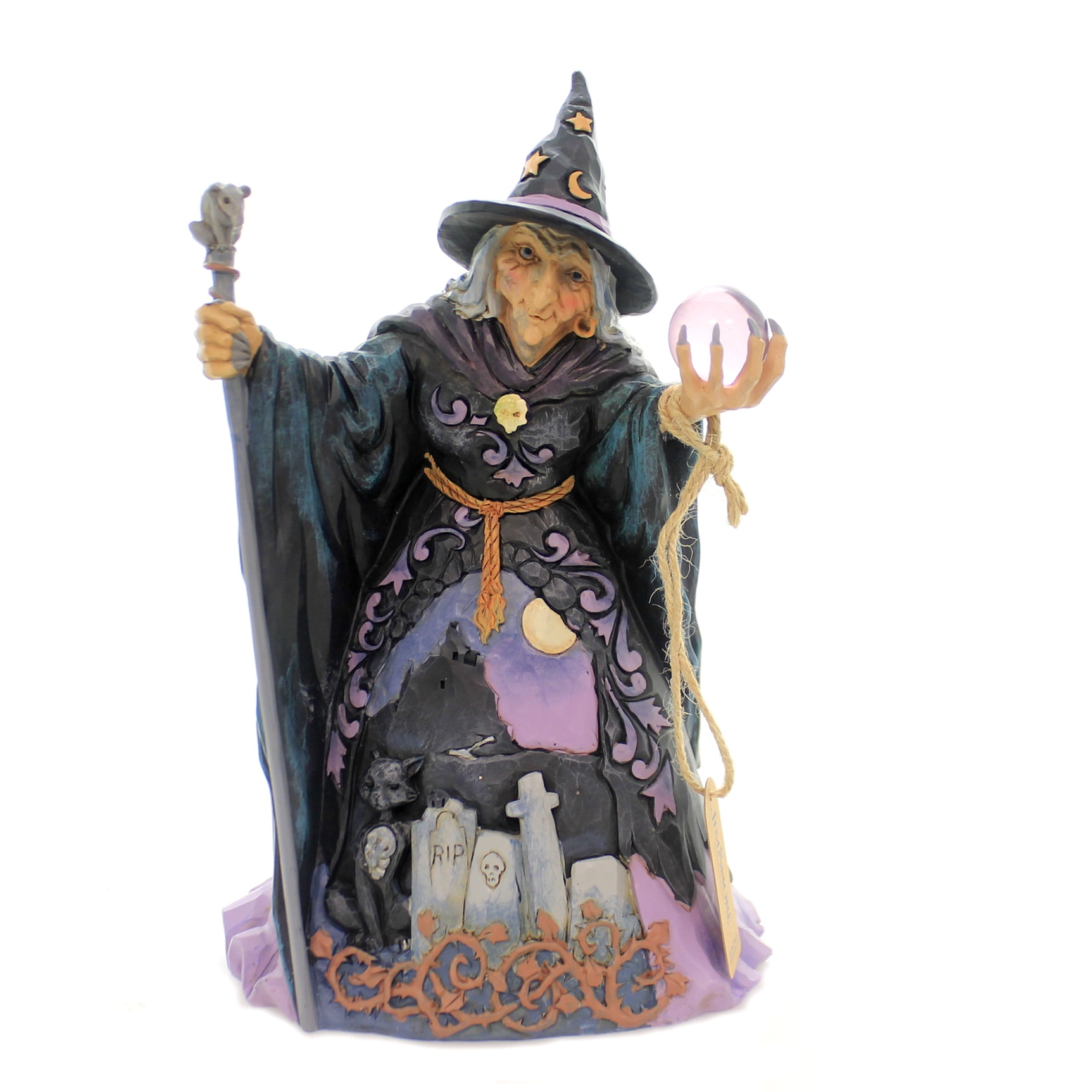 Jim Shore Cast Your Eyes This Way Polyresin Halloween Witch 6004326 ...