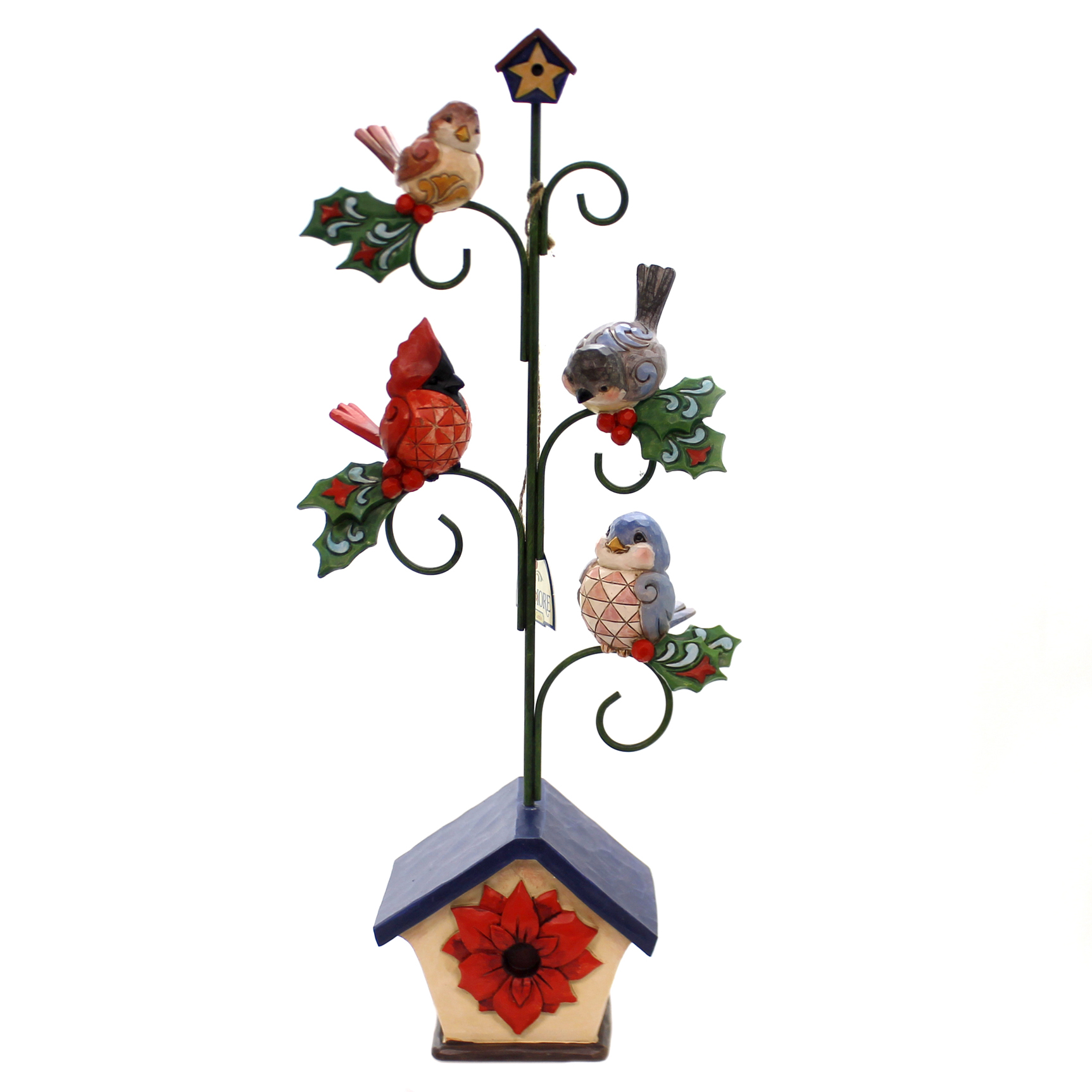 Jim Shore Different Feathers But All Together Polyresin Birds Tree ...