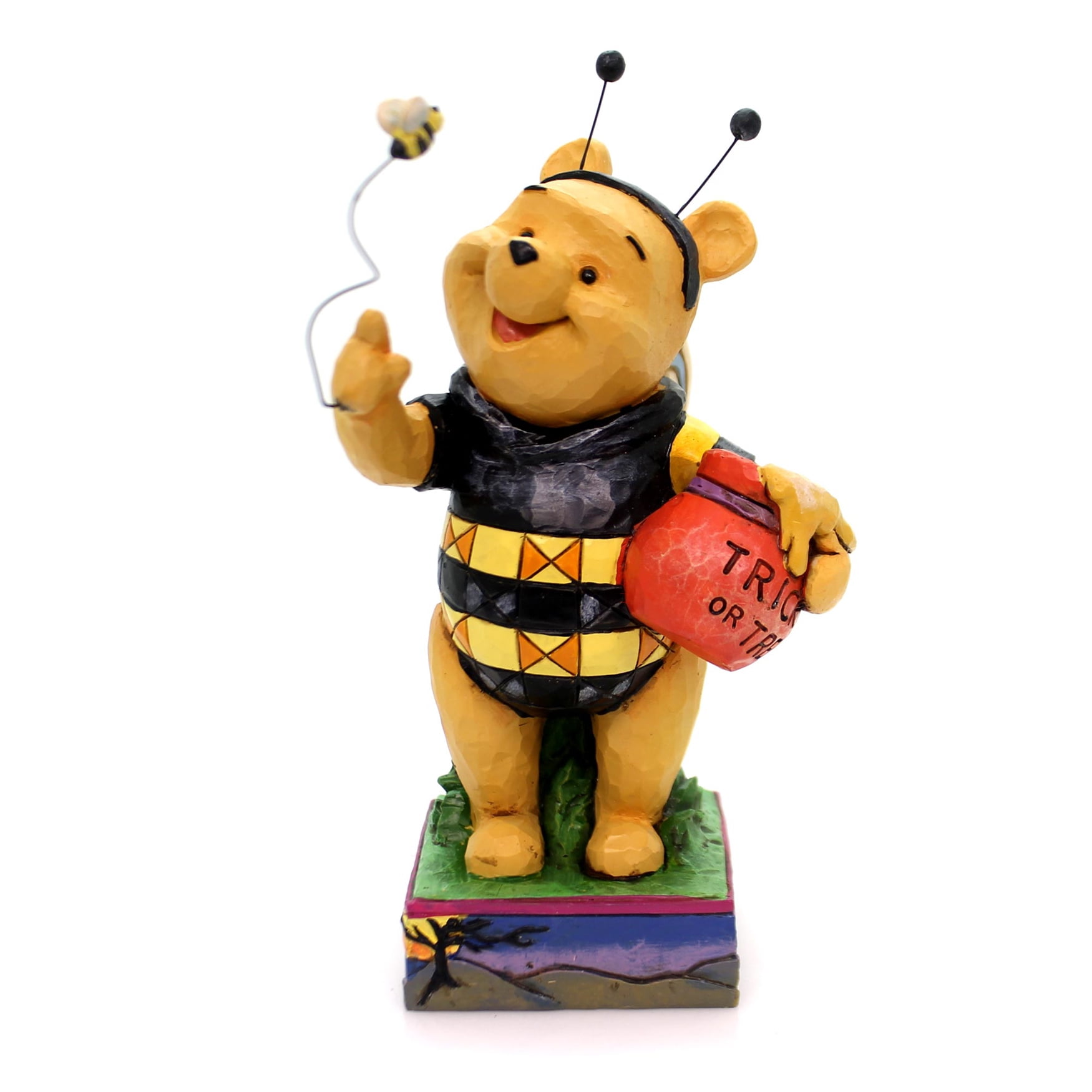 Jim Shore Disney Bumble Pooh Bee Winnie the Pooh Halloween Figurine ...