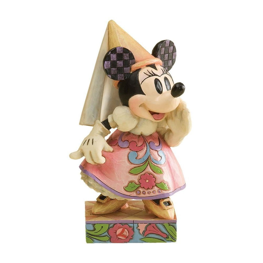Jim Shore Disney Traditions Minnie Mouse Demure and Sweet Figurine ...