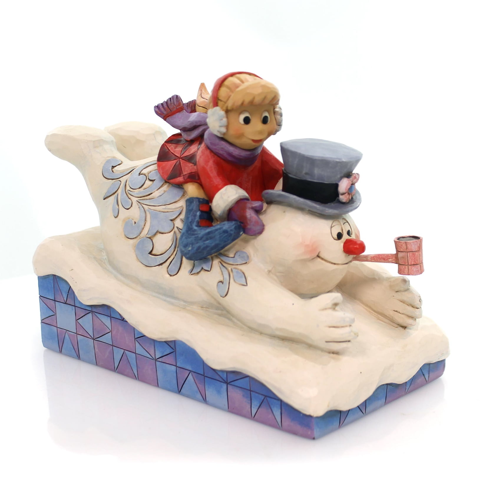 Jim Shore Fastest Belly-Whopper In The World Frosty The Snowman 4058188 ...