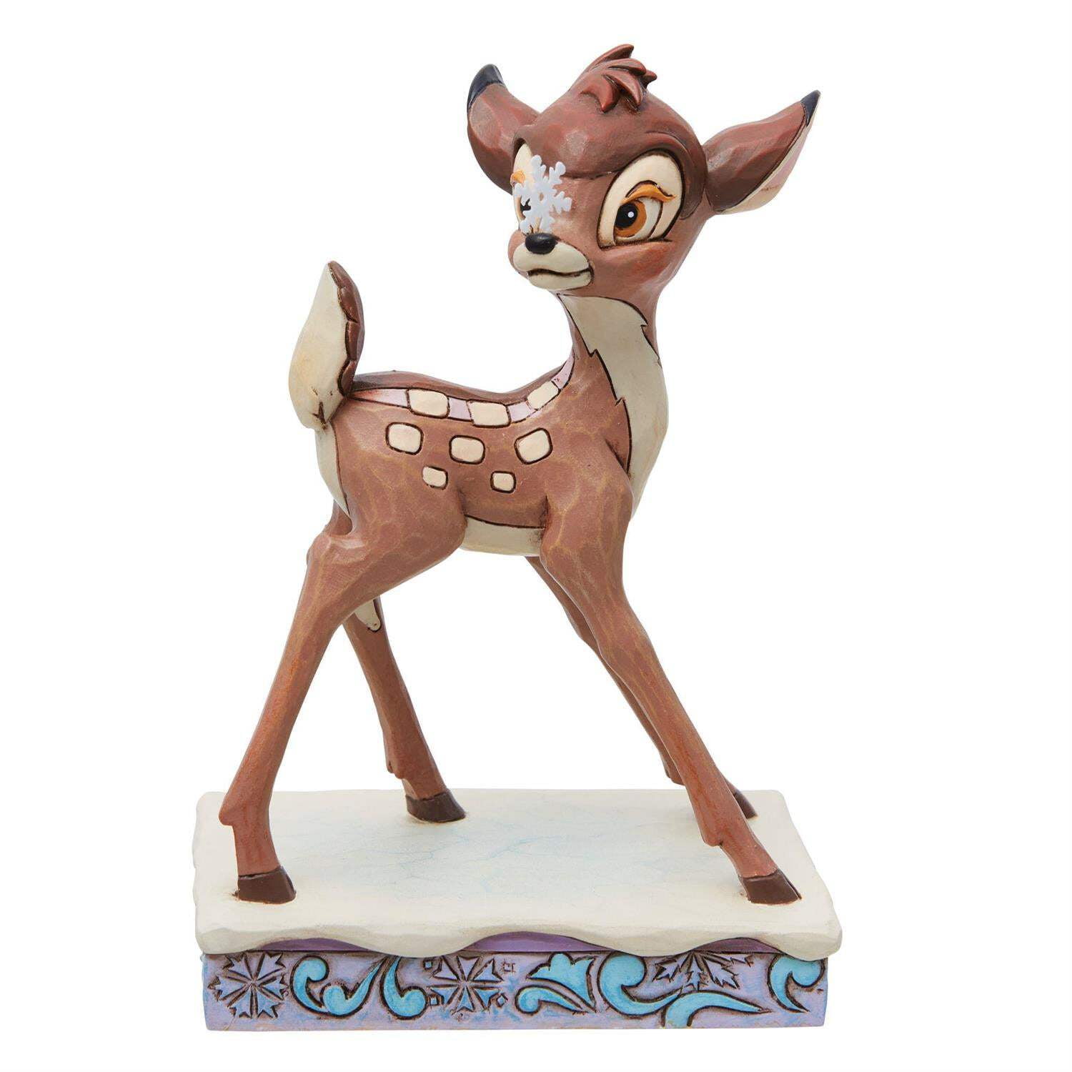 Jim Shore Frosted Fawn - One Figurine 4.25 Inch, Resin - Bambi ...