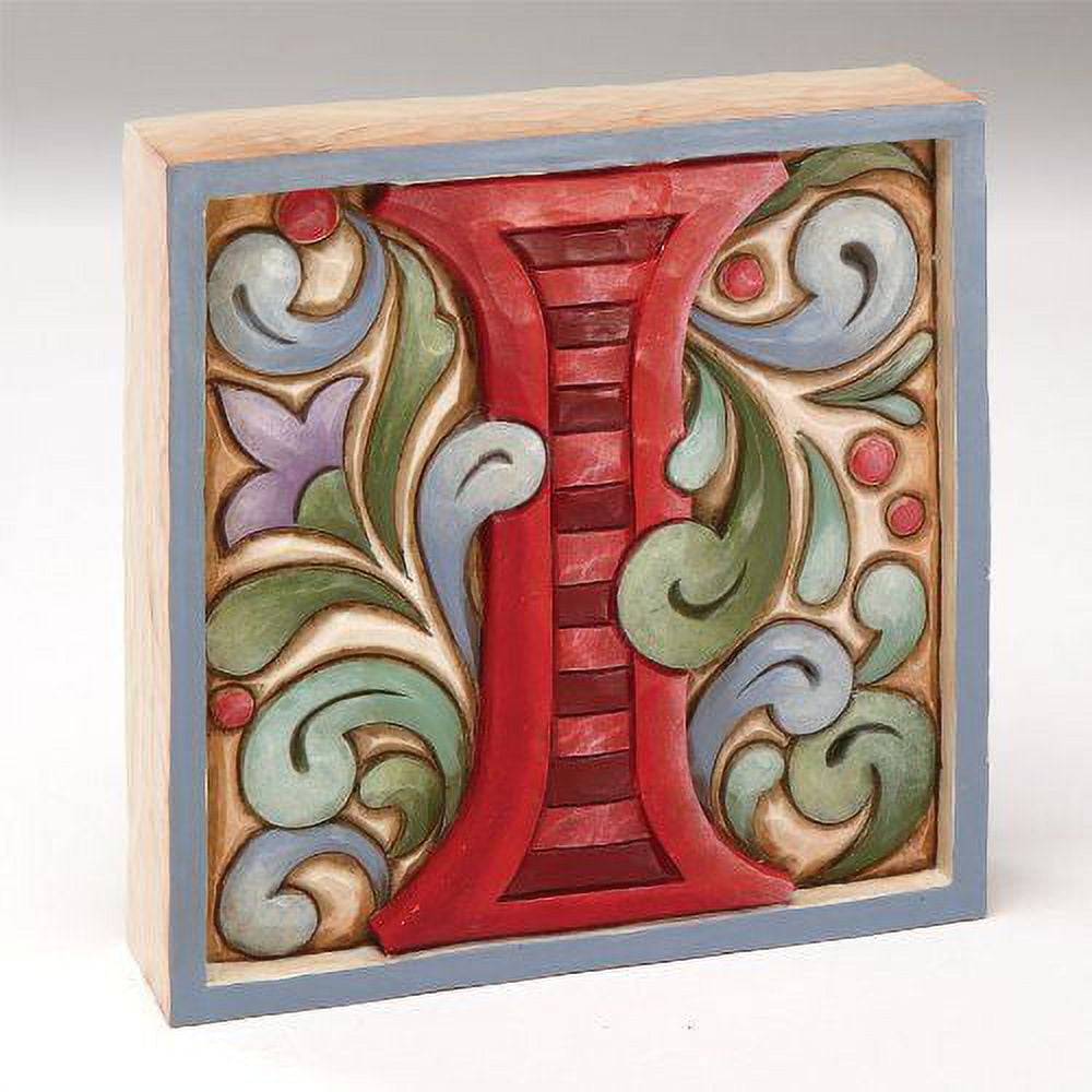 Jim Shore Heartwood Creek Monogram Letter I Figurine 4013215I - Walmart.com
