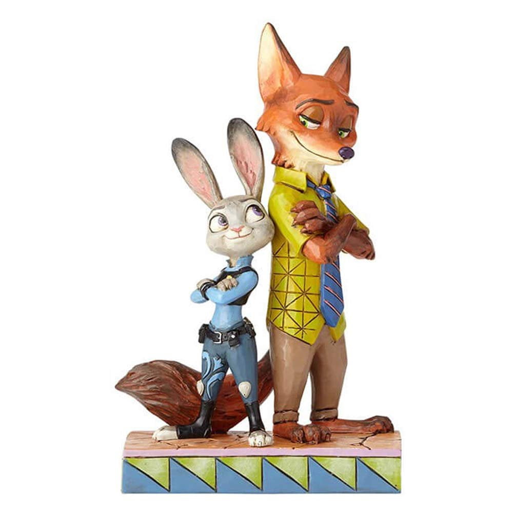 Jim Shore Partners In Crime-Fighting Polyresin Zootopia Judy Nick ...