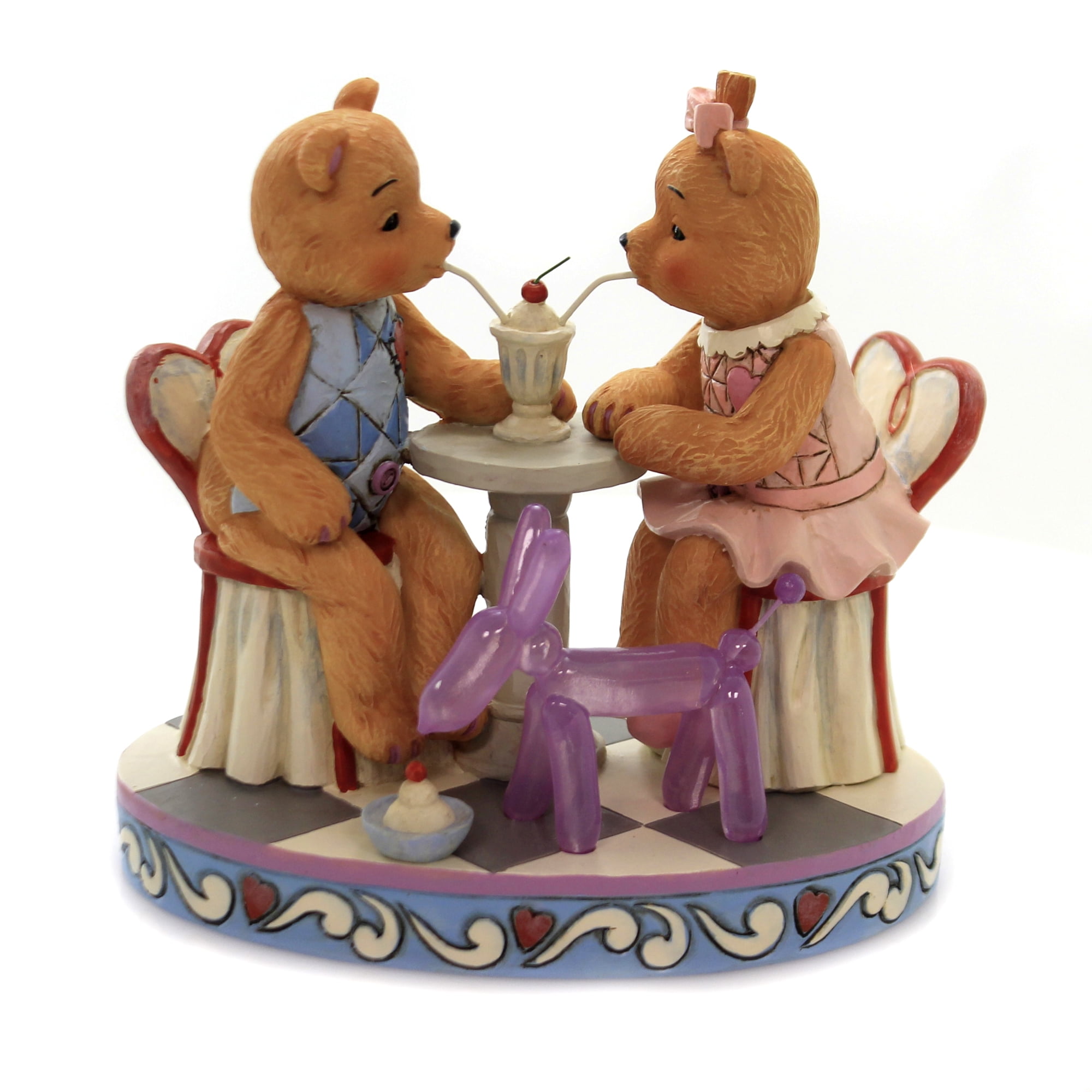 Jim Shore SHARING SWEET TIMES Polyresin Button & Squeaky 6005126 ...