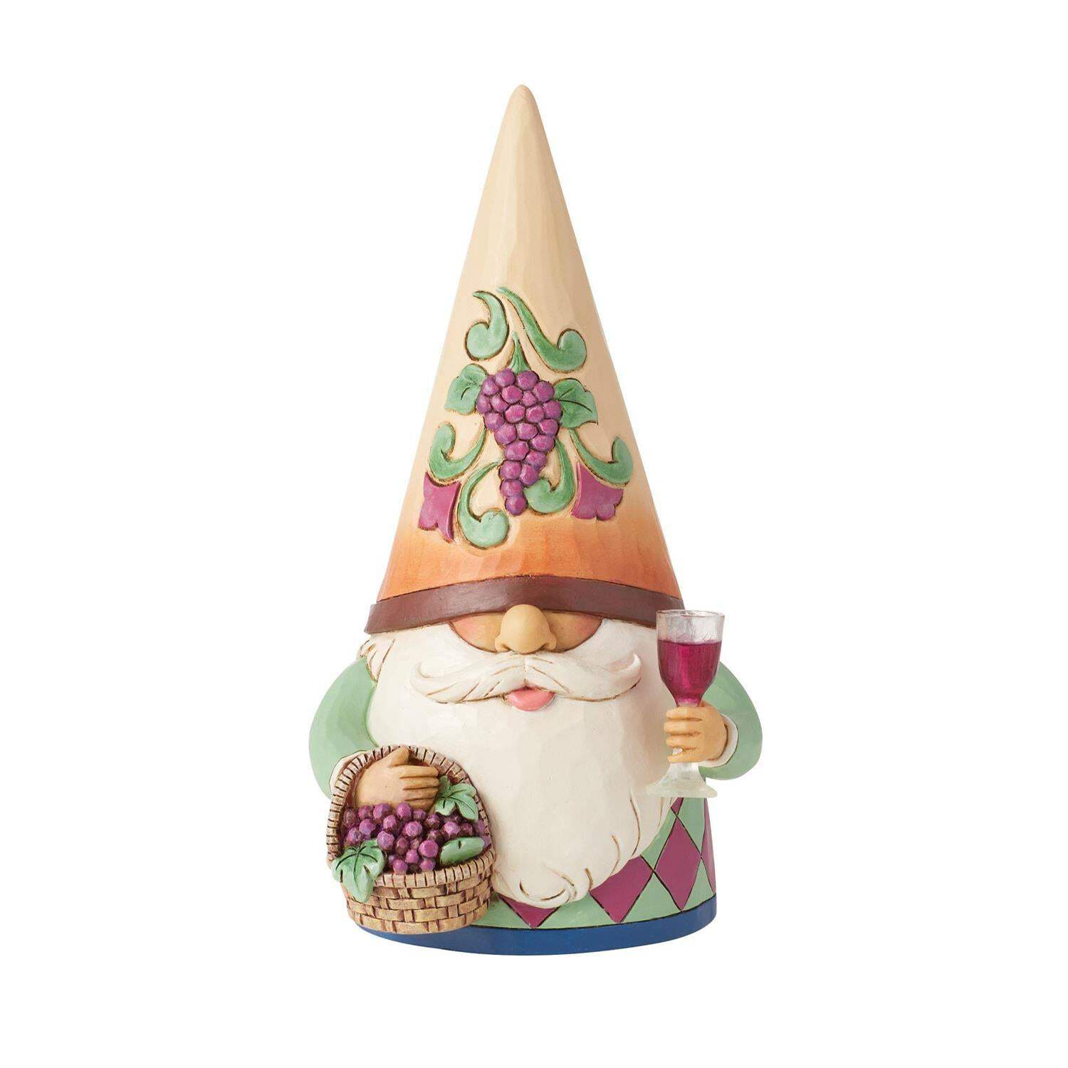 Jim Shore "Wine Time" Wine Gnome Figurine - Walmart.com