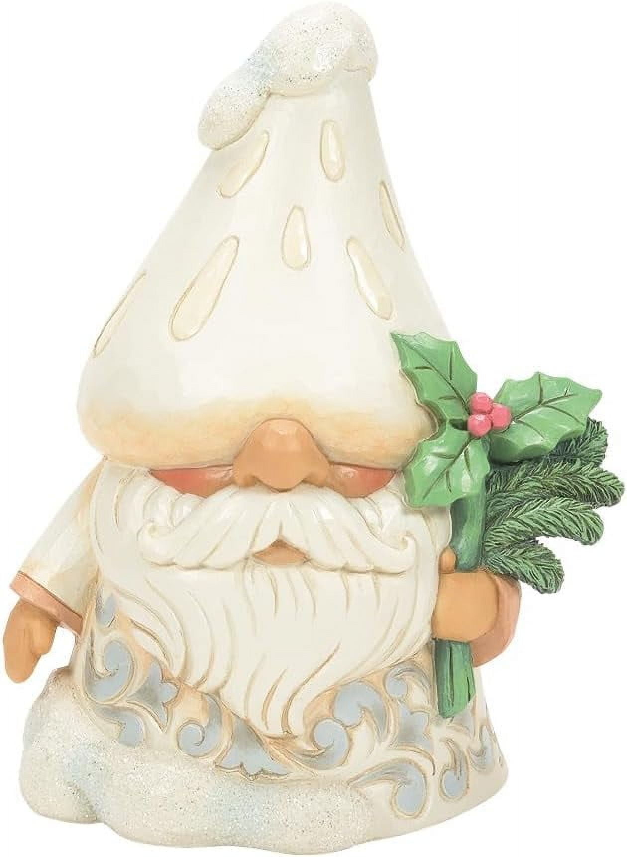 Jim Shore Winter's Fun Guy - One Figurine 5.5 Inch, Resin - Mushroom ...