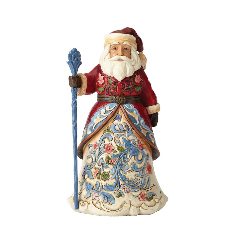 Jim Shore for Enesco Jim Shore Heartwood Creek Norwegian Santa 4053705 ...