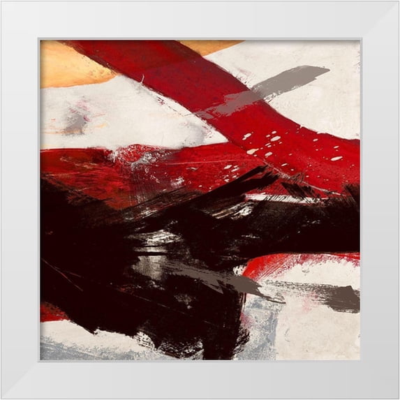 Jim, Stone 12x12 White Modern Wood Framed Museum Art Print Titled ...