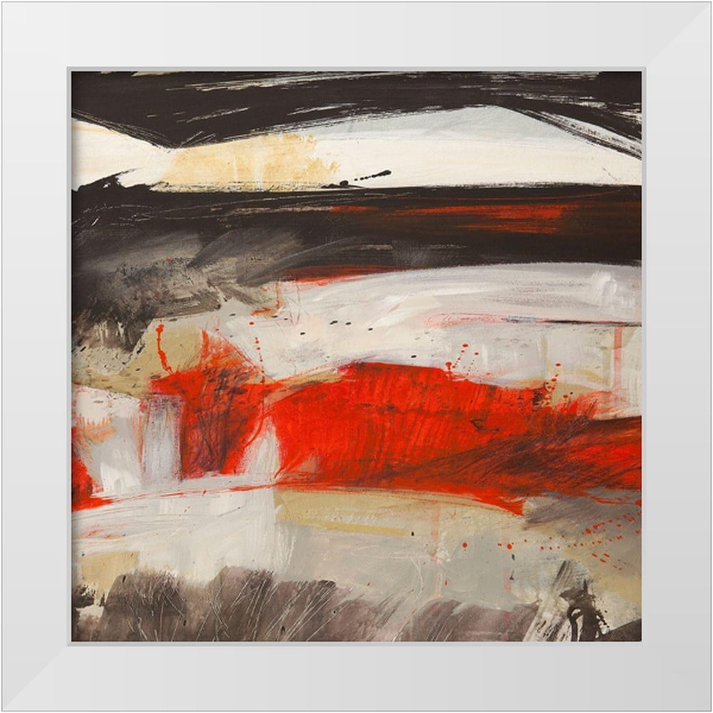 Jim, Stone 20x20 White Modern Wood Framed Museum Art Print Titled ...