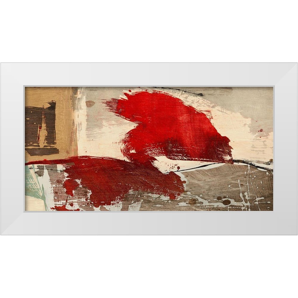 Jim, Stone 24x14 White Modern Wood Framed Museum Art Print Titled ...