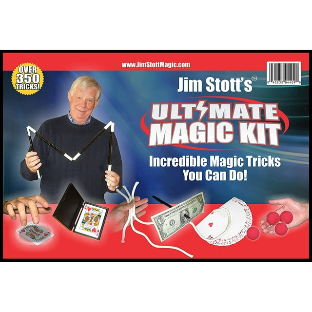 Jim Stott's Ultimate Magic Kit - Real Tricks for All Ages - Walmart.com