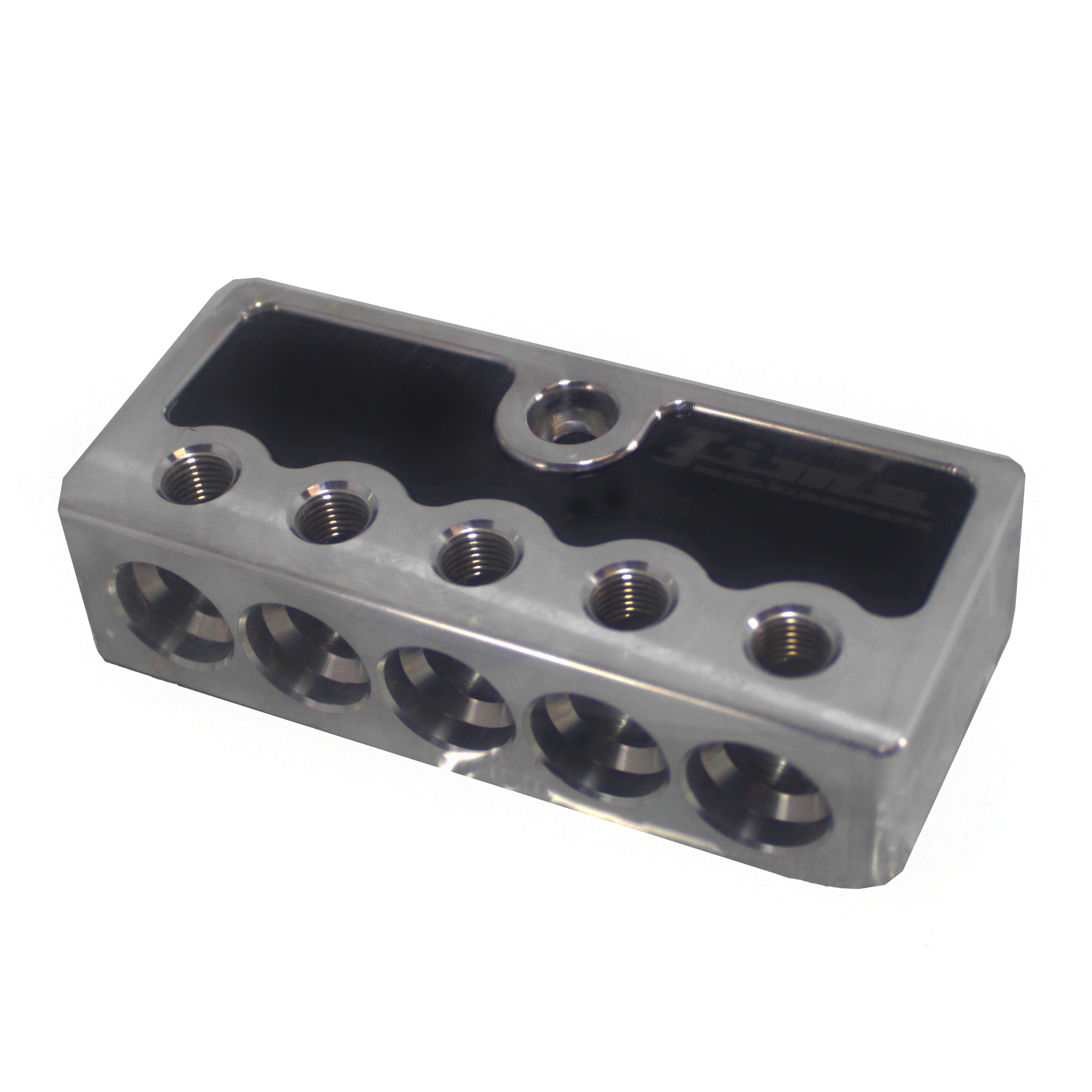 Jim's Machineworx Buss Bar Black 6mm 5 Way 0 AWG Titian 8 TITAN-BAT ...