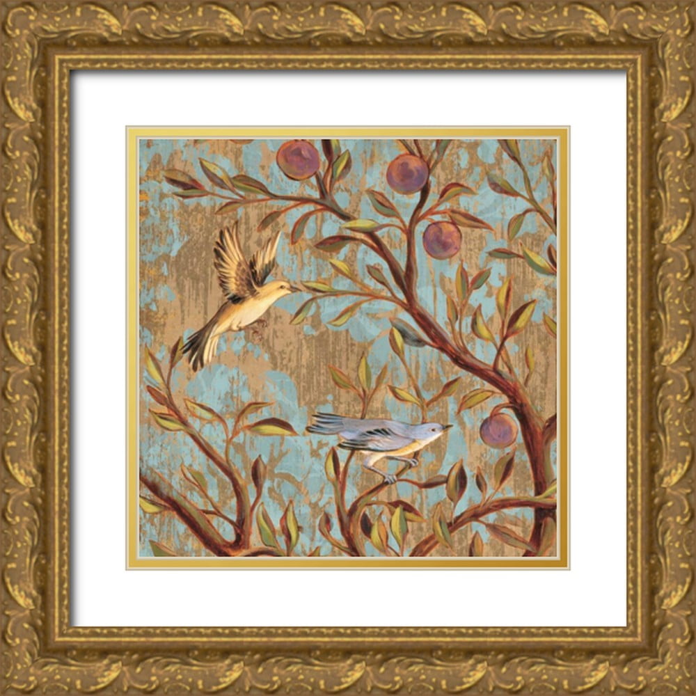 Jimenez, Rodolfo 26x26 Gold Ornate Wood Framed with Double Matting ...