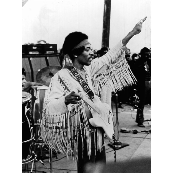 Jimi Hendrix:: 24x36 inch rolled poster - Walmart.com