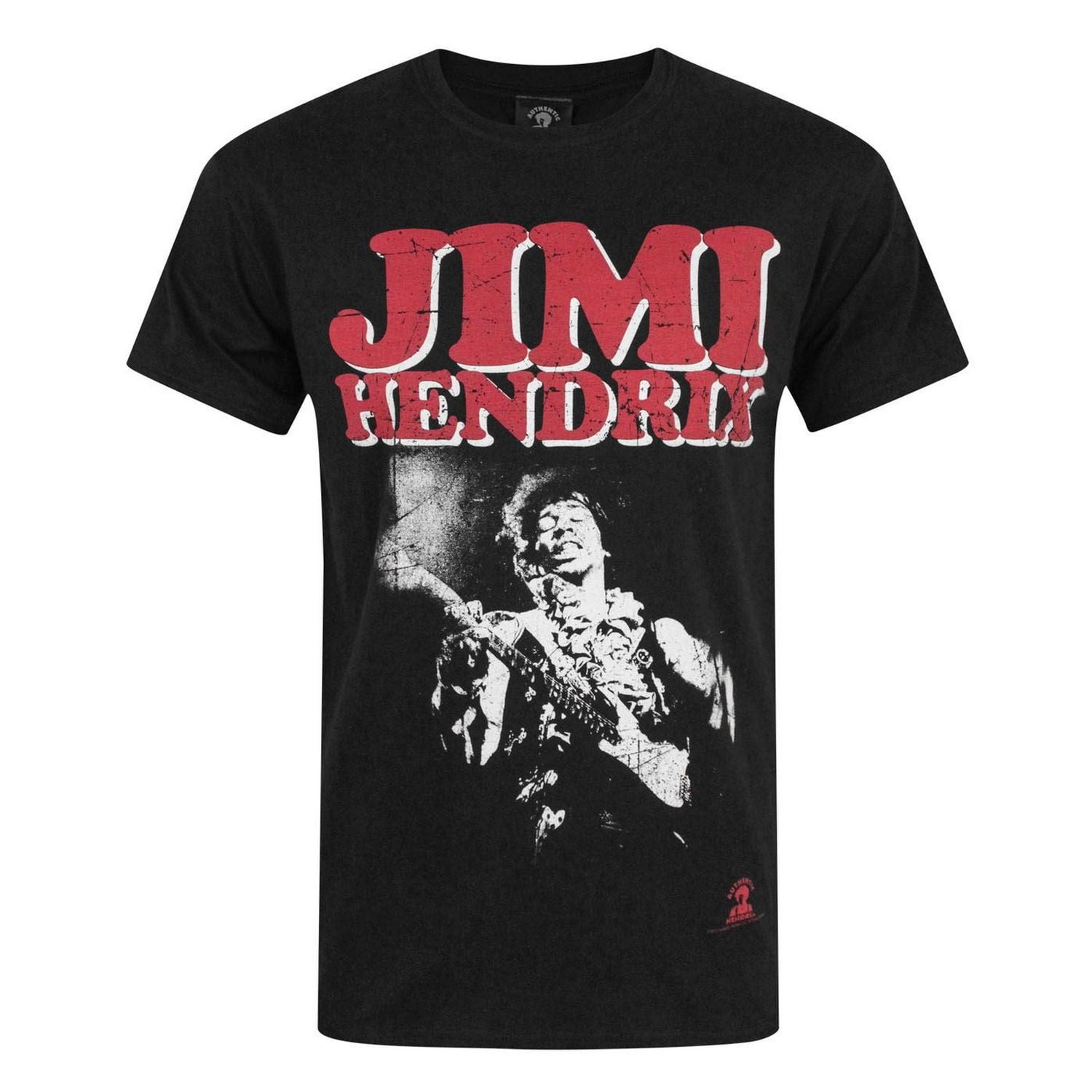 Jimi Hendrix Mens Block Logo T-Shirt - Walmart.com