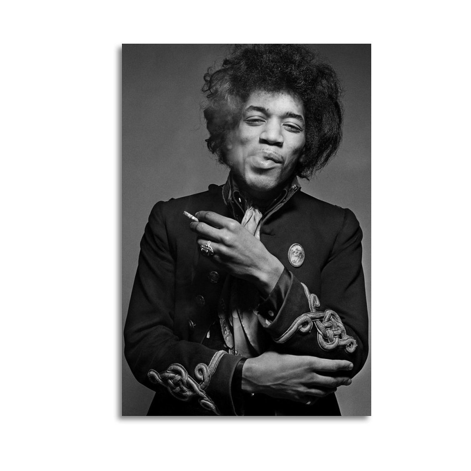 Jimi Hendrix Poster Decoration Vibrant High-end Wall Posters Retro Room ...