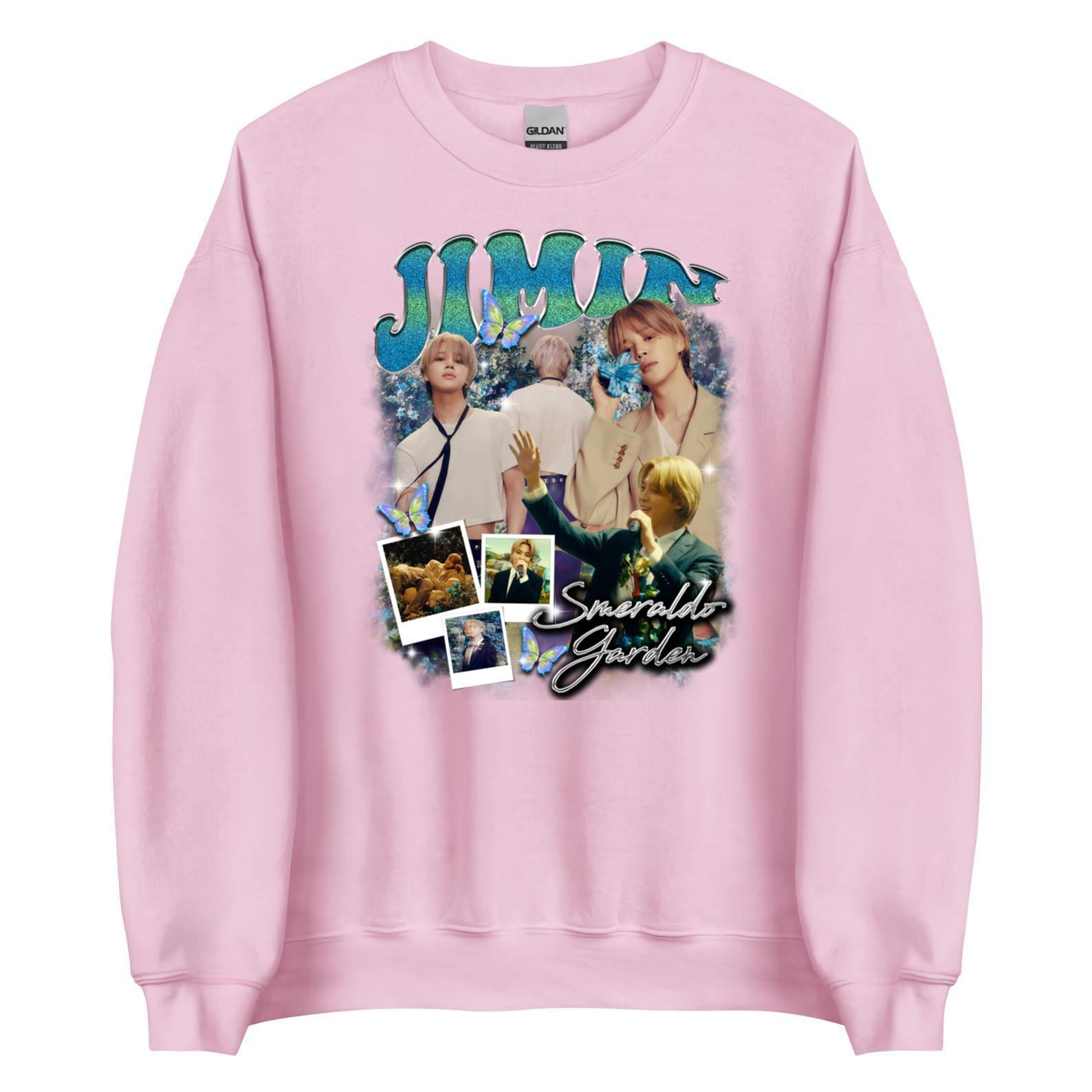 Jimin Kpop Graphic T-shirt, Jimin Smeraldo Garden Shirt, Jimin Muse ...