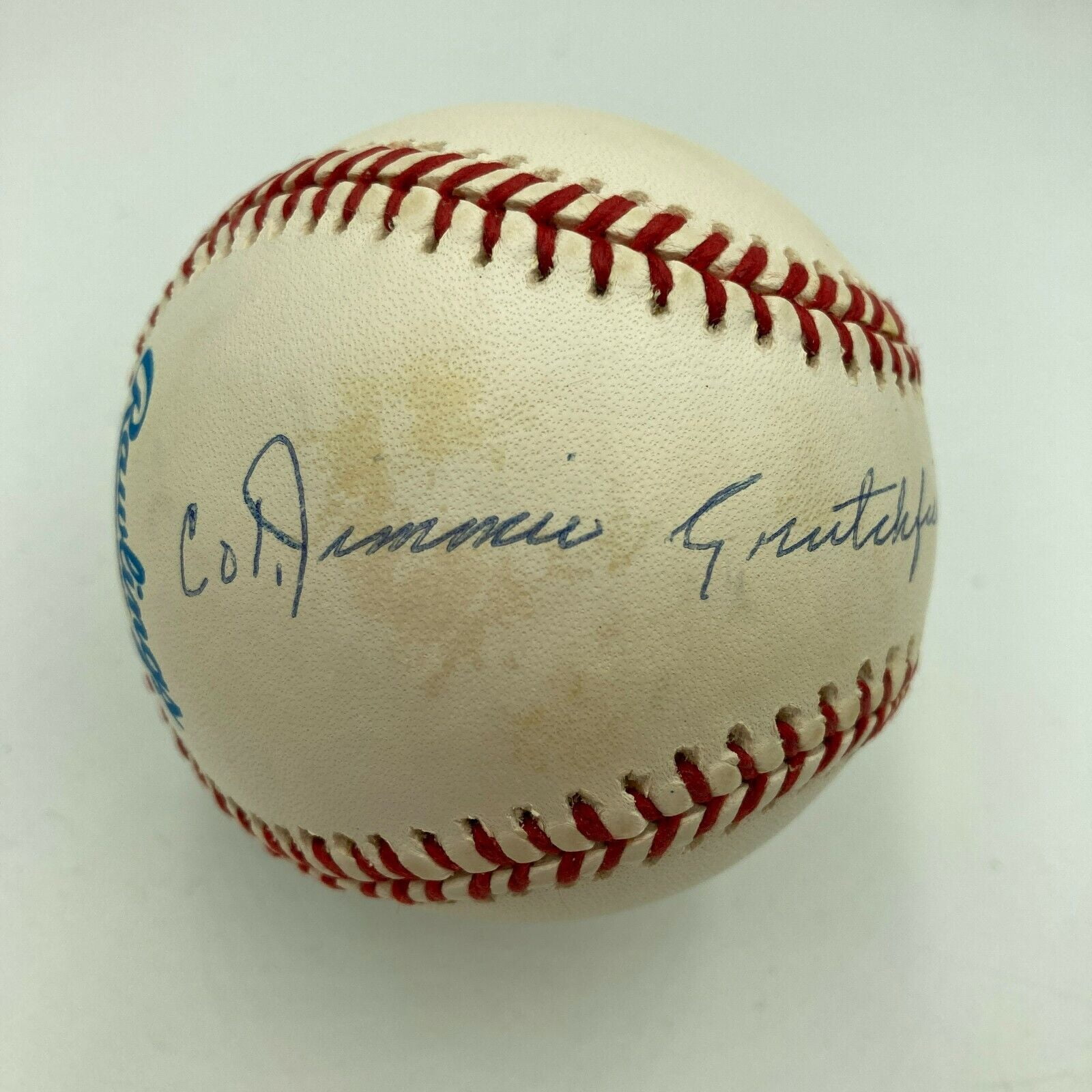 Jimmie Crutchfield Signed Official Major League Baseball Negro League Legend JSA - Walmart.com