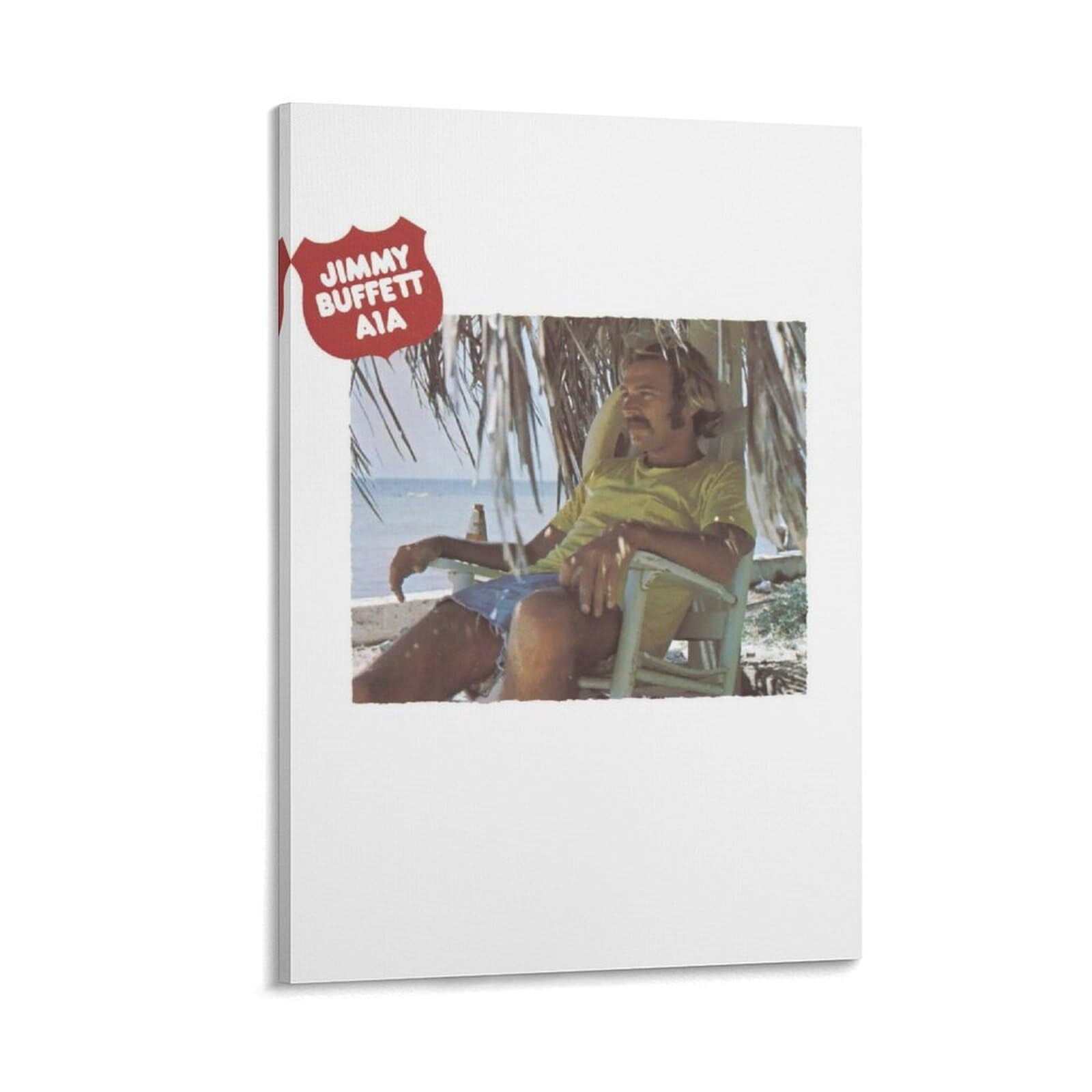 Jimmy Buffett A1A Canvas Poster Bedroom Decoration Landscape Office ...