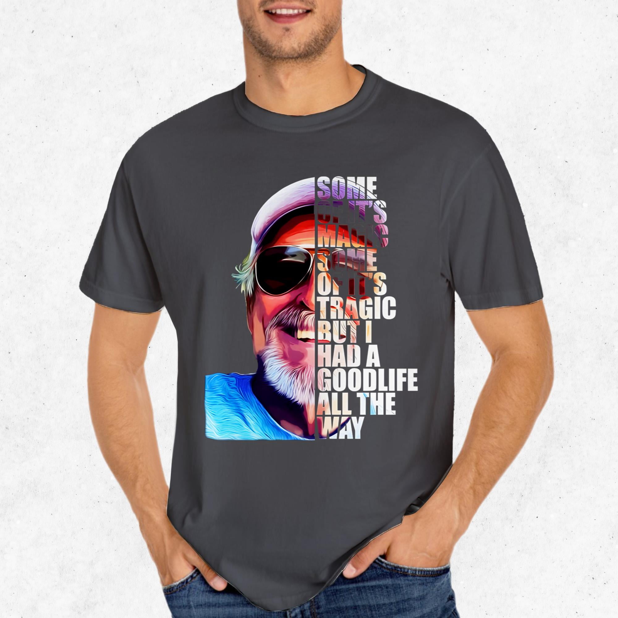 Jimmy Buffett Good Life T-Shirt - Iconic Margaritaville Singer ...