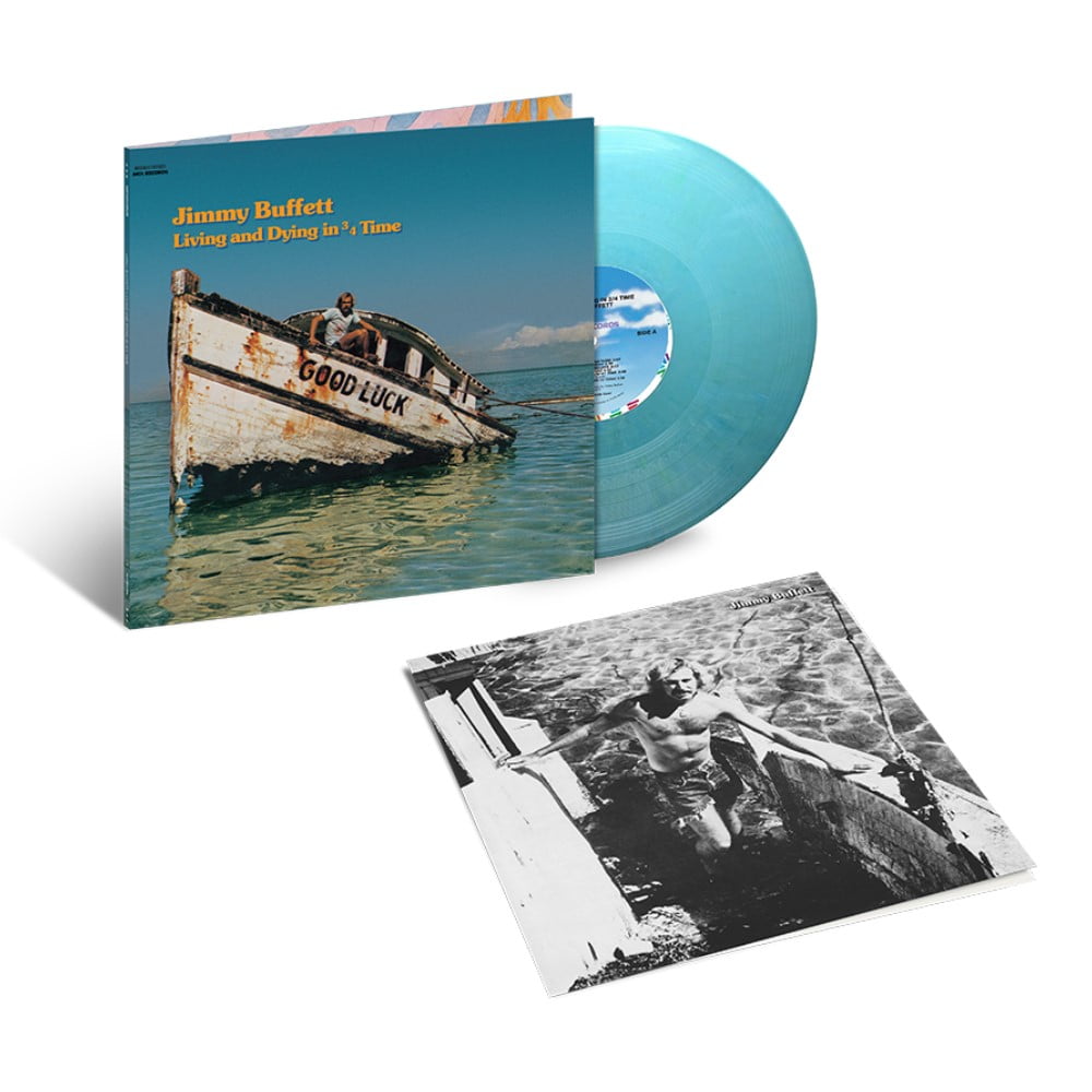 Jimmy Buffett - Living and Dying in 3/4 Time Exclusive Limited Sea Blue ...