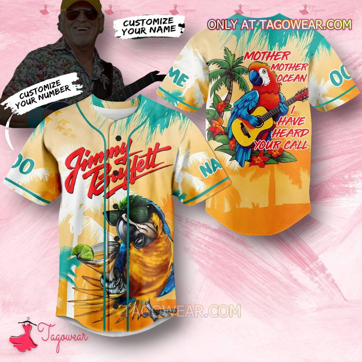 Jimmy Buffett Mother Mother Ocean I Have Heard Your Call Personalized ...