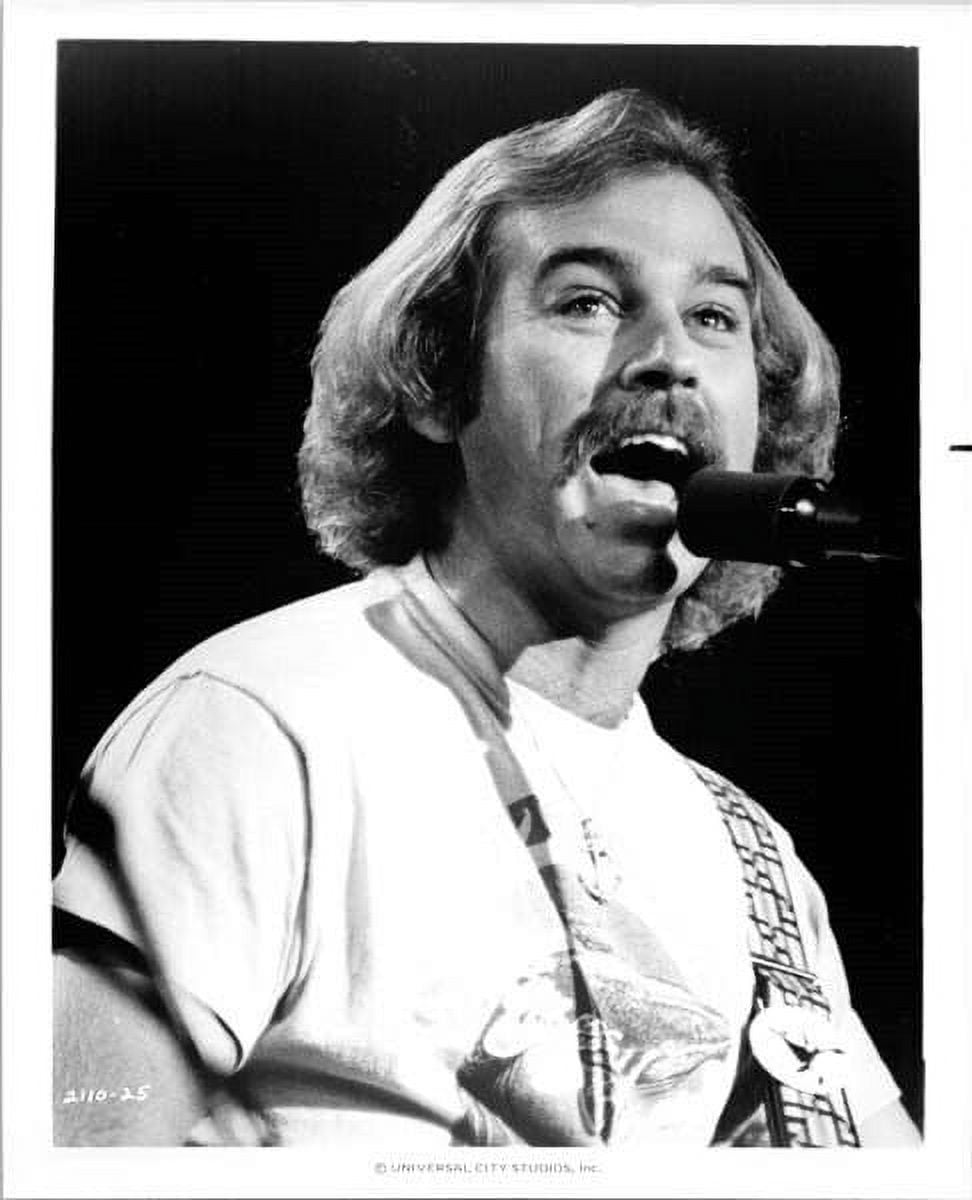 Jimmy Buffett sings into microphone scene from 1978 movie FM 8x10 inch ...