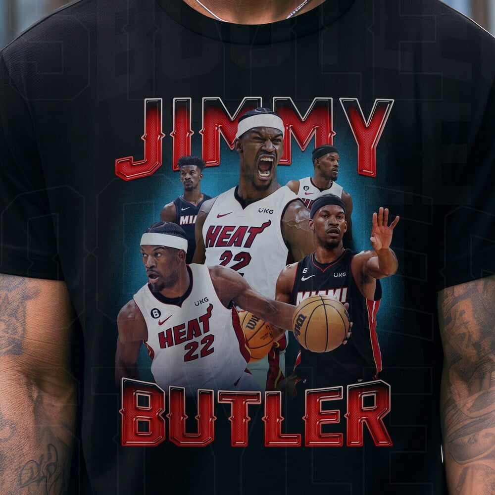 Jimmy Butler 90s bootleg shirt Jimmy Butler vintage basketball t-shirt ...